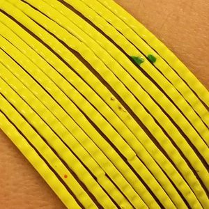 Jewelry | Nwt Neon Yellow Bangles Set Of 15 85 | Poshmark